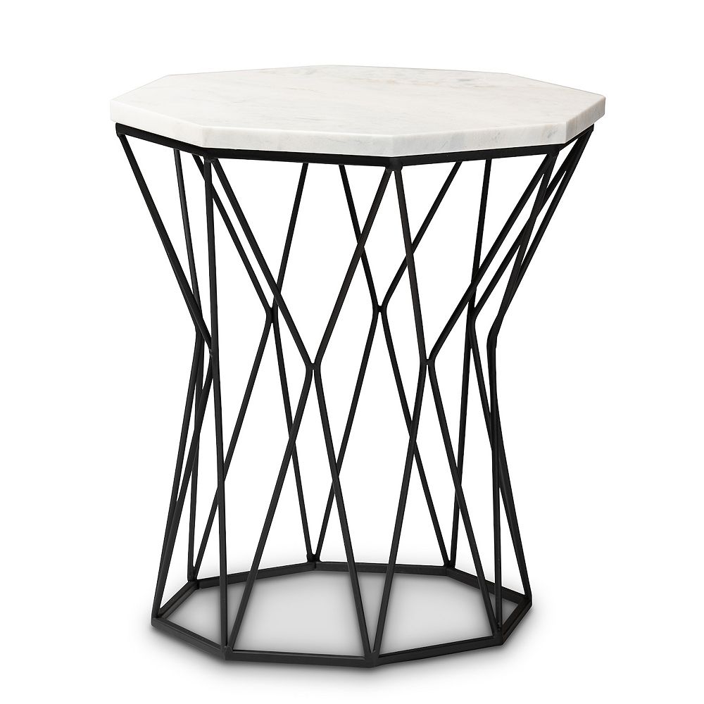 Baxton Studio Venedict End Table