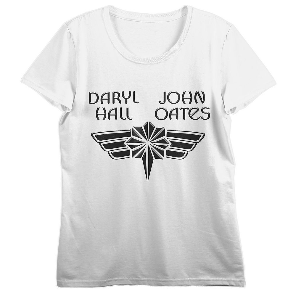 Juniors' Hall and Oates Logo Art Graphic Tee