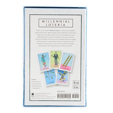 Millennial Loteria Party Game