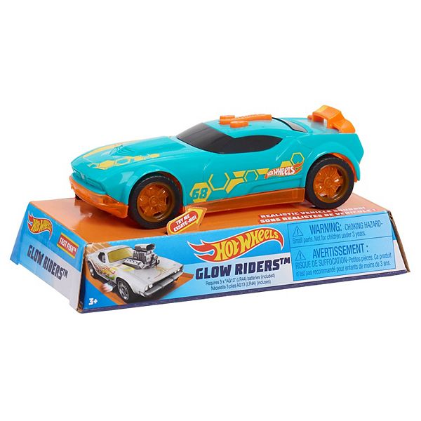 Just Play Hot Wheels Teal Glow Rider