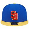 Men's New Era Royal/Yellow San Diego Padres Empire 59FIFTY Fitted Hat