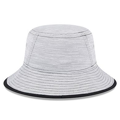 Men's New Era Gray Baltimore Ravens Game Bucket Hat