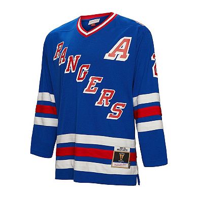 Men's Mitchell & Ness Brian Leetch Blue New York Rangers 1993/94 ...