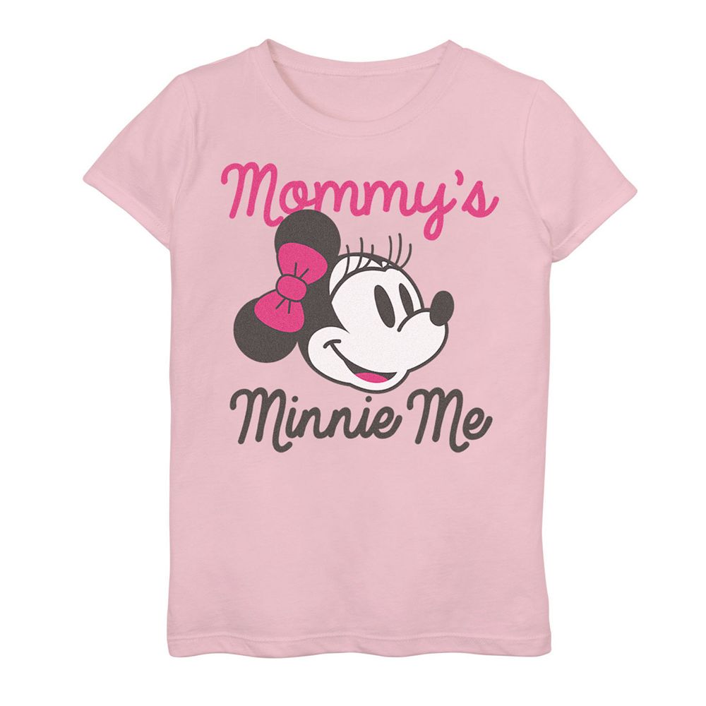 Disney's Minnie Mouse Girls 6-16 "Mommy's Minnie Me" Graphic Tee