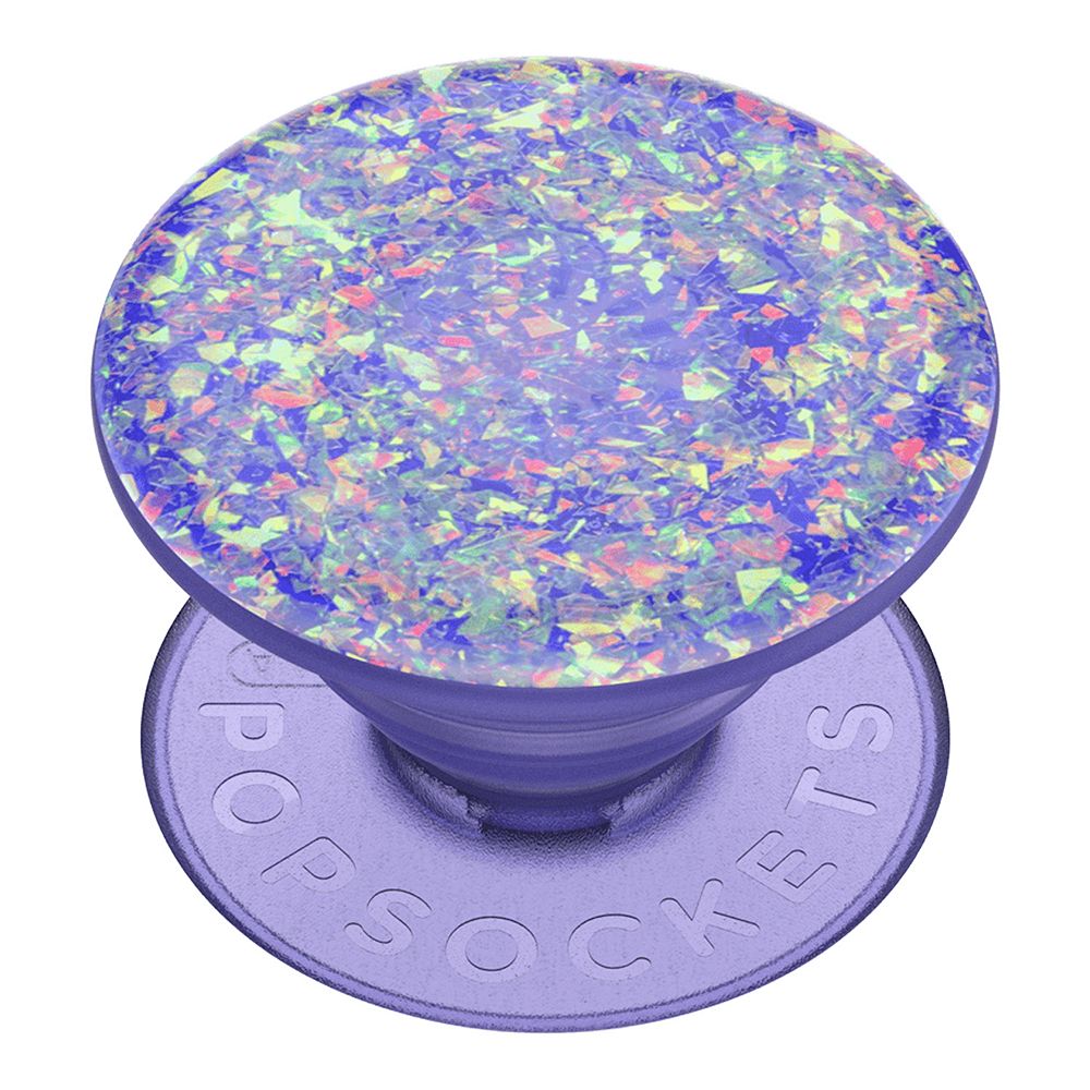 PopSockets Iridescent Confetti Ice Purple PopGrip