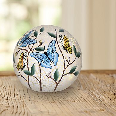 Studio 66 Butterfly Fields LED Mini Orb Table Decor