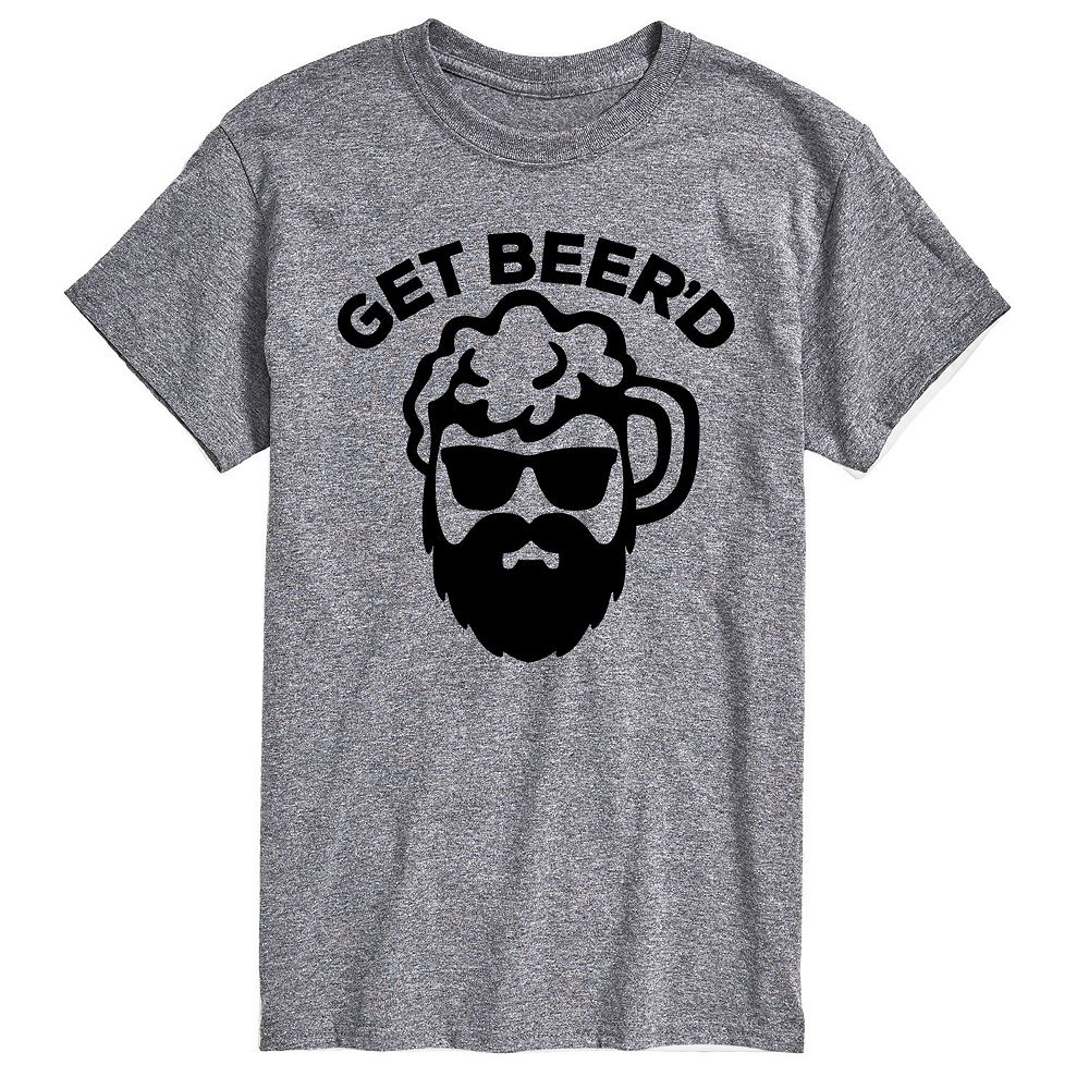 Big & Tall Get Beerd Graphic Tee