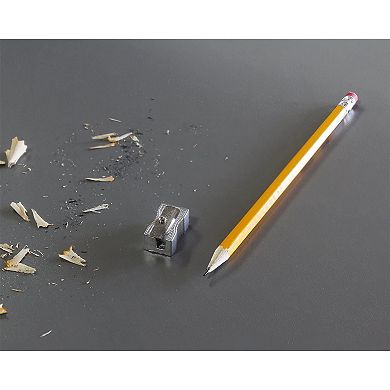 Mini Metal Pencil Sharpener with Single Hole, Manual (1 x 0.3 x 0.5 In ...