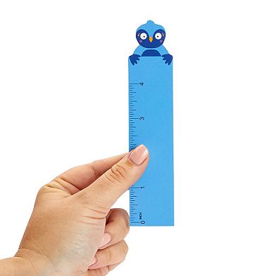 144 Piece Cute Jungle Animal Bookmarks Bulk for Kids with 4 Inch Ruler ...