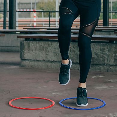 24 Pack Agility and Speed Training Rings for Trainers, Gyms, Exercise ...