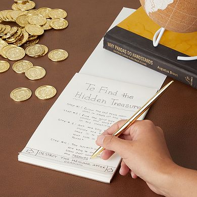 Water Soluble Dissolving Notepad, White Blank Spy Paper, 5.5 x 8.6 inches