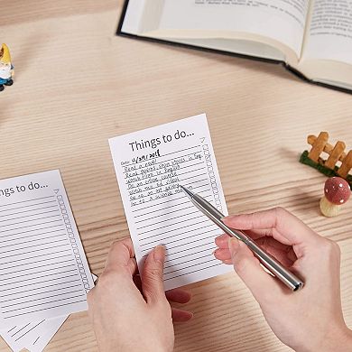 200 Pcs To Do List Note Cards Task Reminder Checklist Double Sided, 3.2 ...