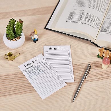 200 Pcs To Do List Note Cards Task Reminder Checklist Double Sided, 3.2 ...