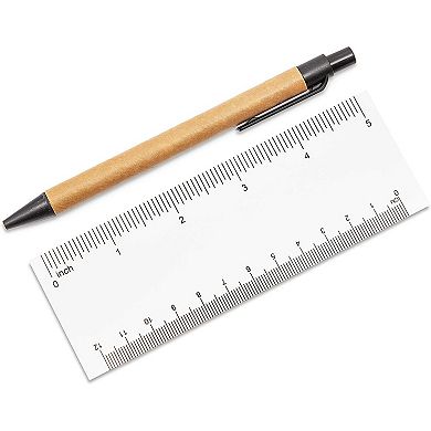 Sticky Note Set with Pen and Ruler (2 Pack)