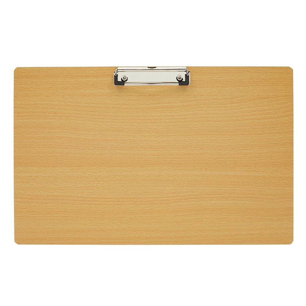 Extra Large Wooden Clipboard 11x17.3, Wood Horizontal Lap Board For Drawing