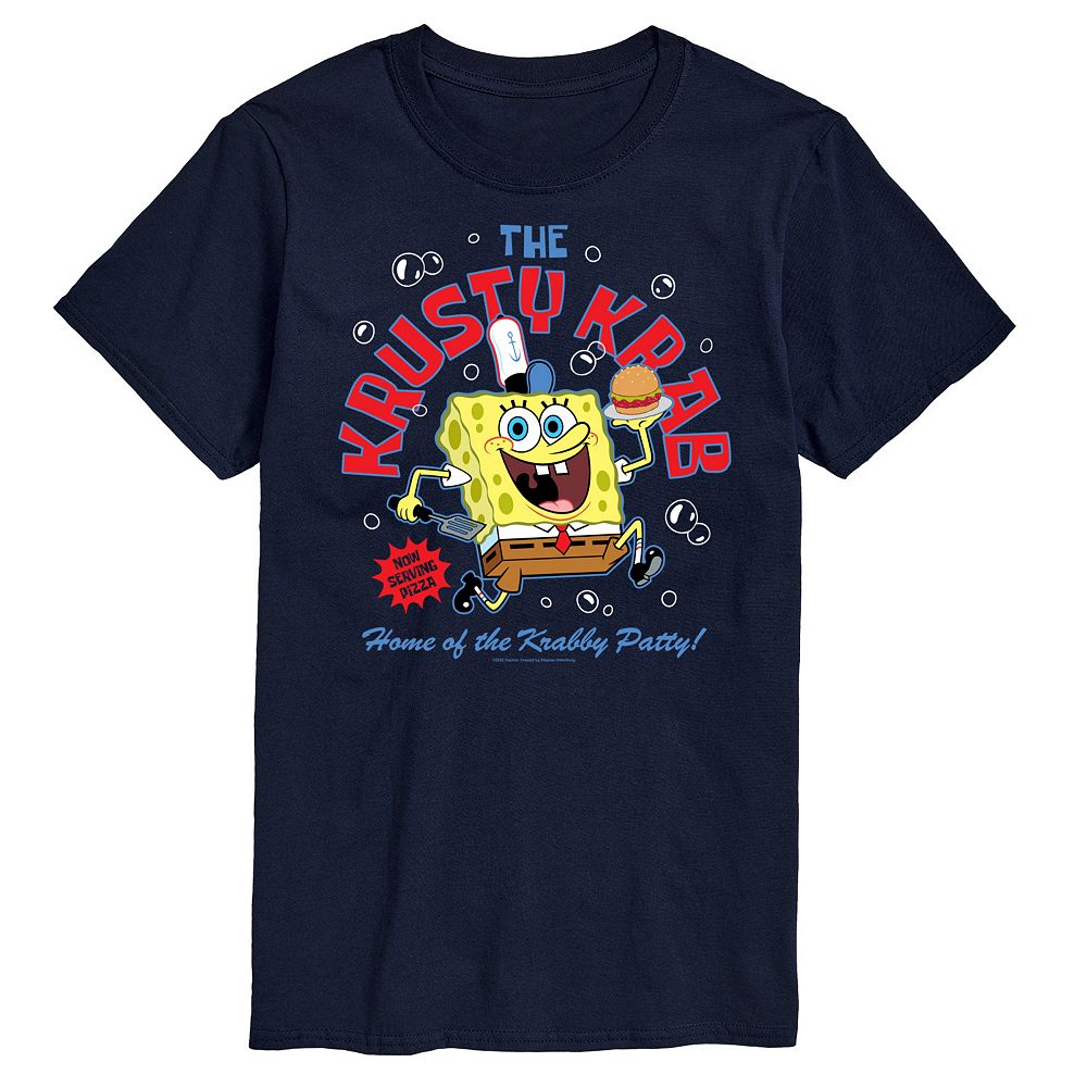 Big & Tall SpongeBob SquarePants Krusty Krab Delivery Graphic Tee