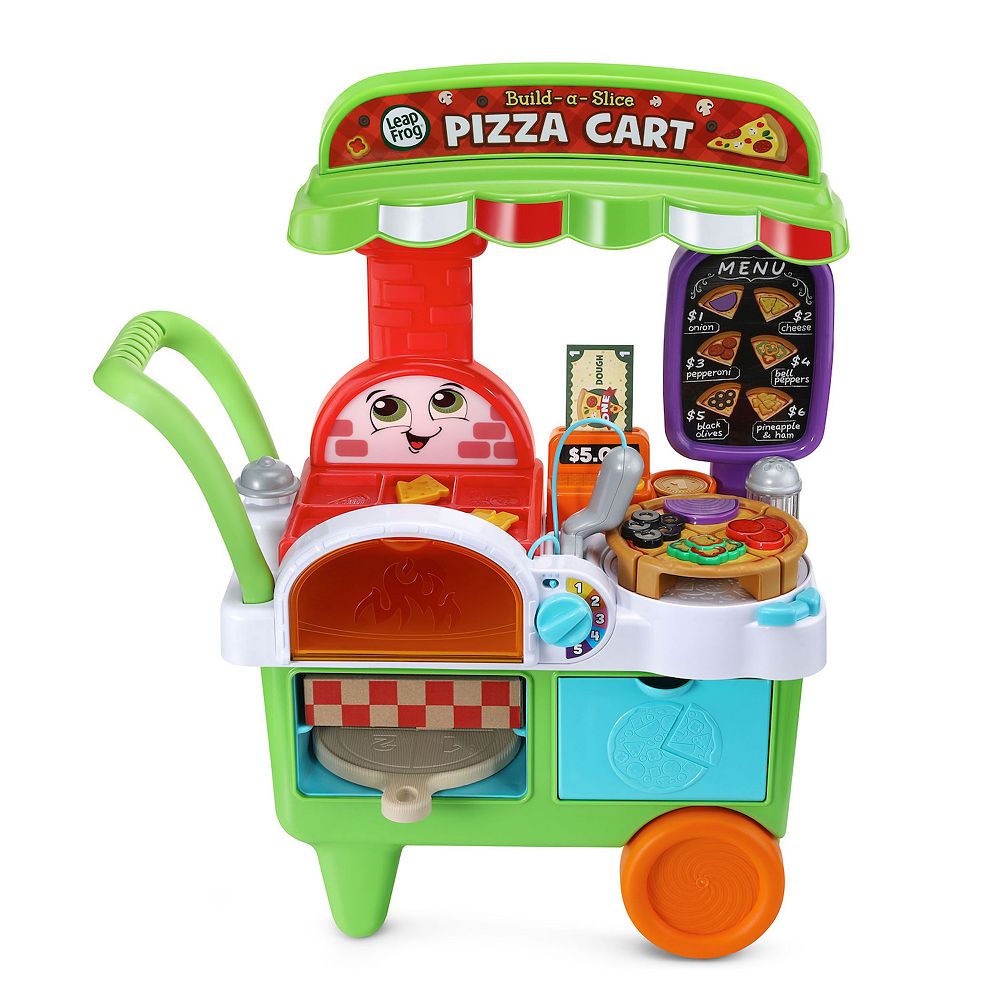 LeapFrog Build-a-Slice Pizza Cart™ Food Cart Toy