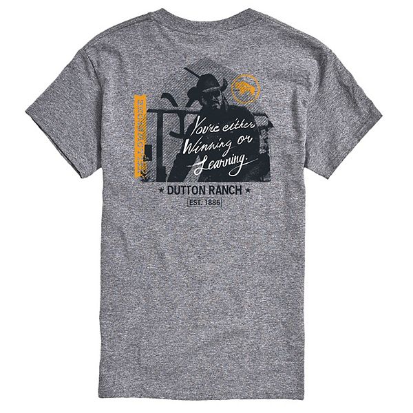 Big & Tall Yellowstone Winning or Learning Graphic Tee