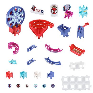 VTech Marvel Spidey & His Amazing Friends STEM Marble Rush Toy 71-piece Set