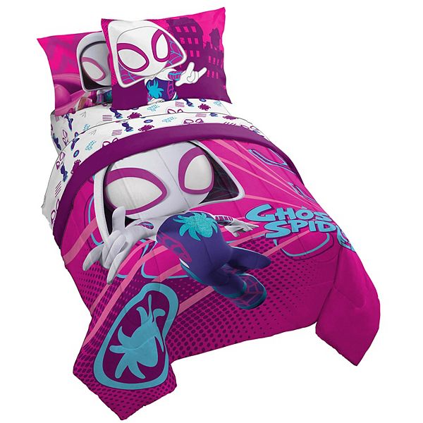 Marvel Spidey & His Amazing Friends Ghost Spidey Gwen Bedding Set