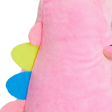 Small Pink Plush Dinosaur Stuffed Animal Toy for Gifts, 10 In Dinosaur ...