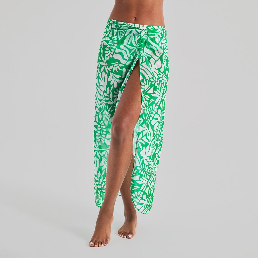 Women's Freshwater Long Twist Pareo Swim Cover-Up