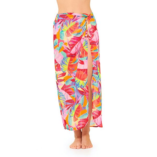 Women's Freshwater Long Twist Pareo Swim Cover-Up