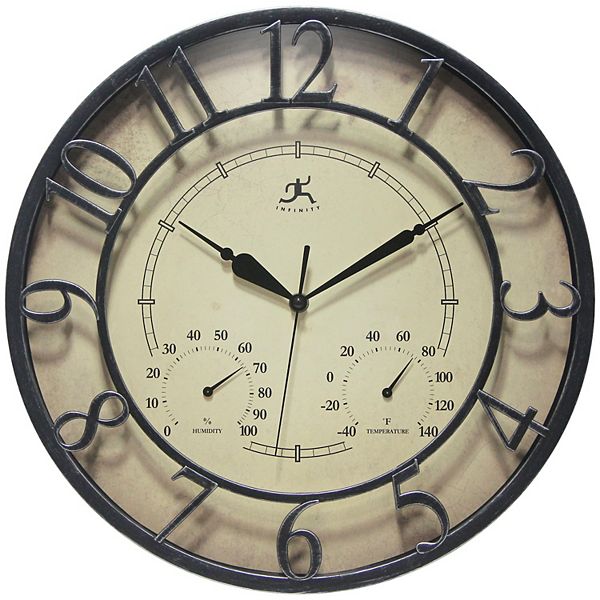 Infinity Instruments Round Wall Clock