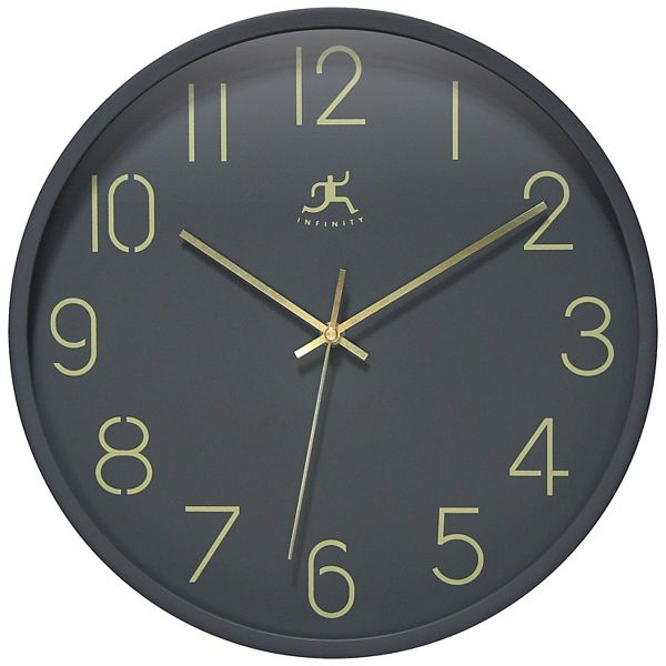 Infinity Instruments 14-in. Round Wall Clock