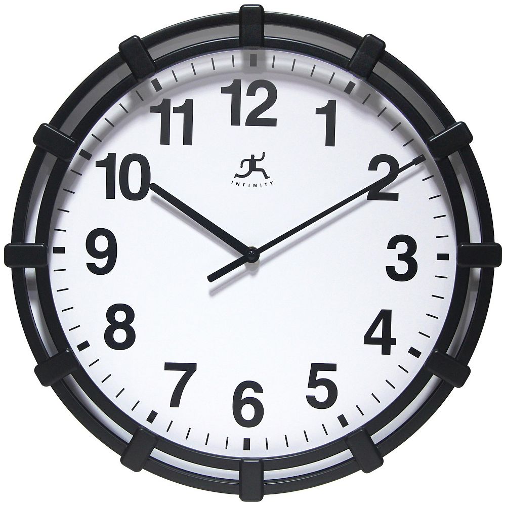 Infinity Instruments 16-in. Round Wall Clock