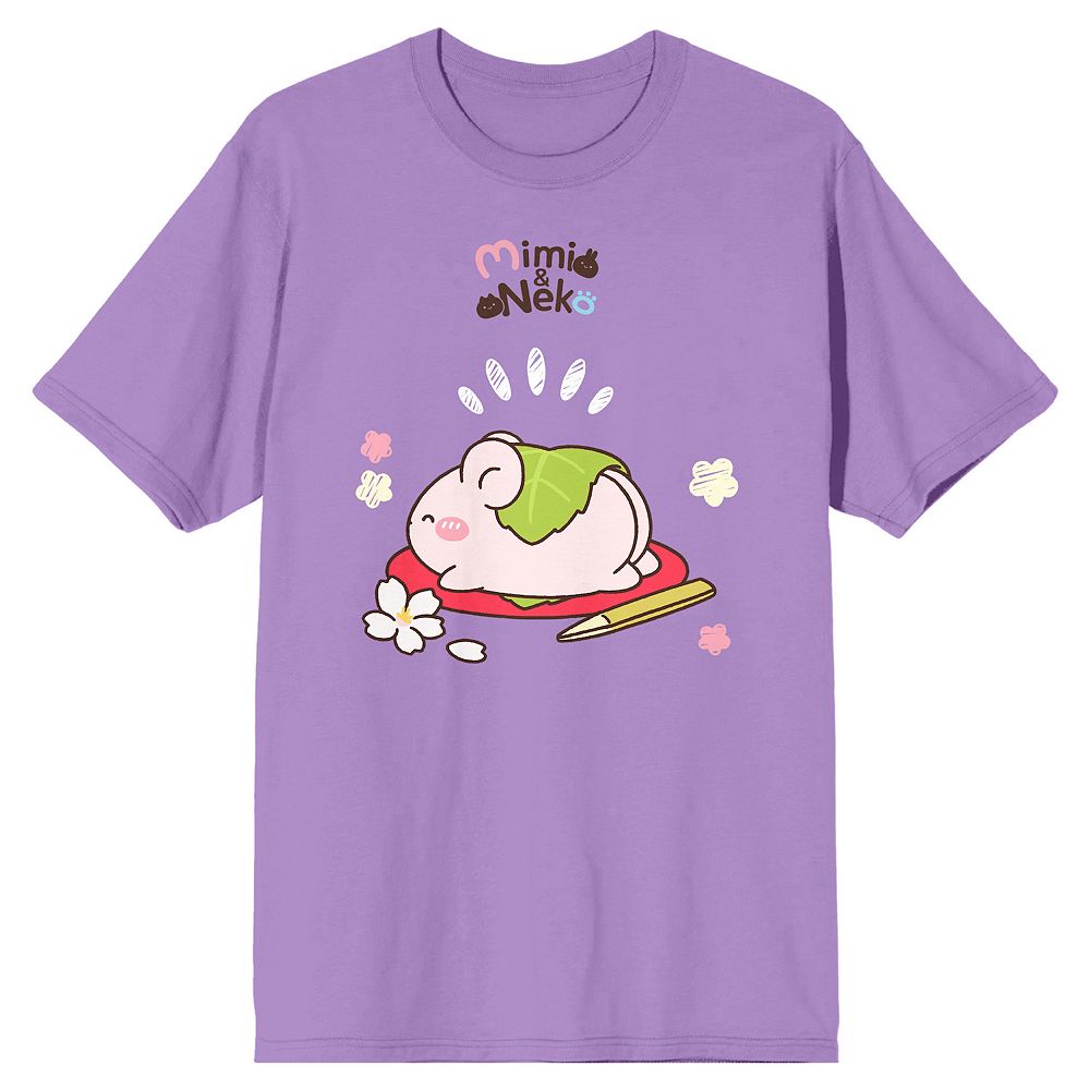 Men's Mimi & Neko Sleeping Nezu Tee