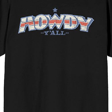 Men's Western Howdy Graphic Tee