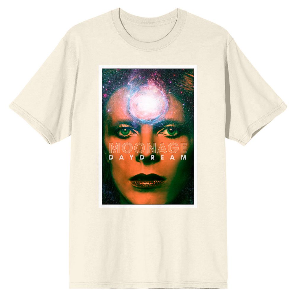 Men's David Bowie Close Up Face Graphic Tee