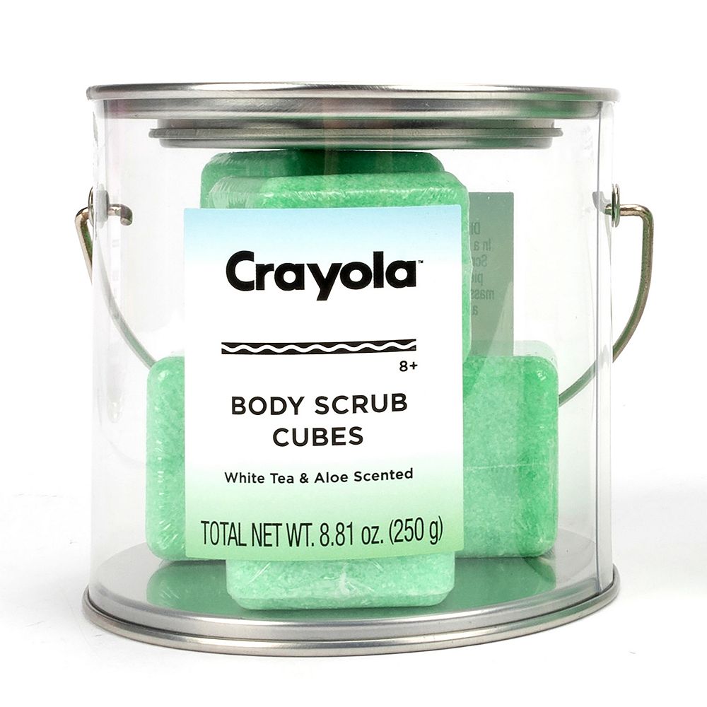 Crayola Body Scrub Cubes - White Tea & Aloe