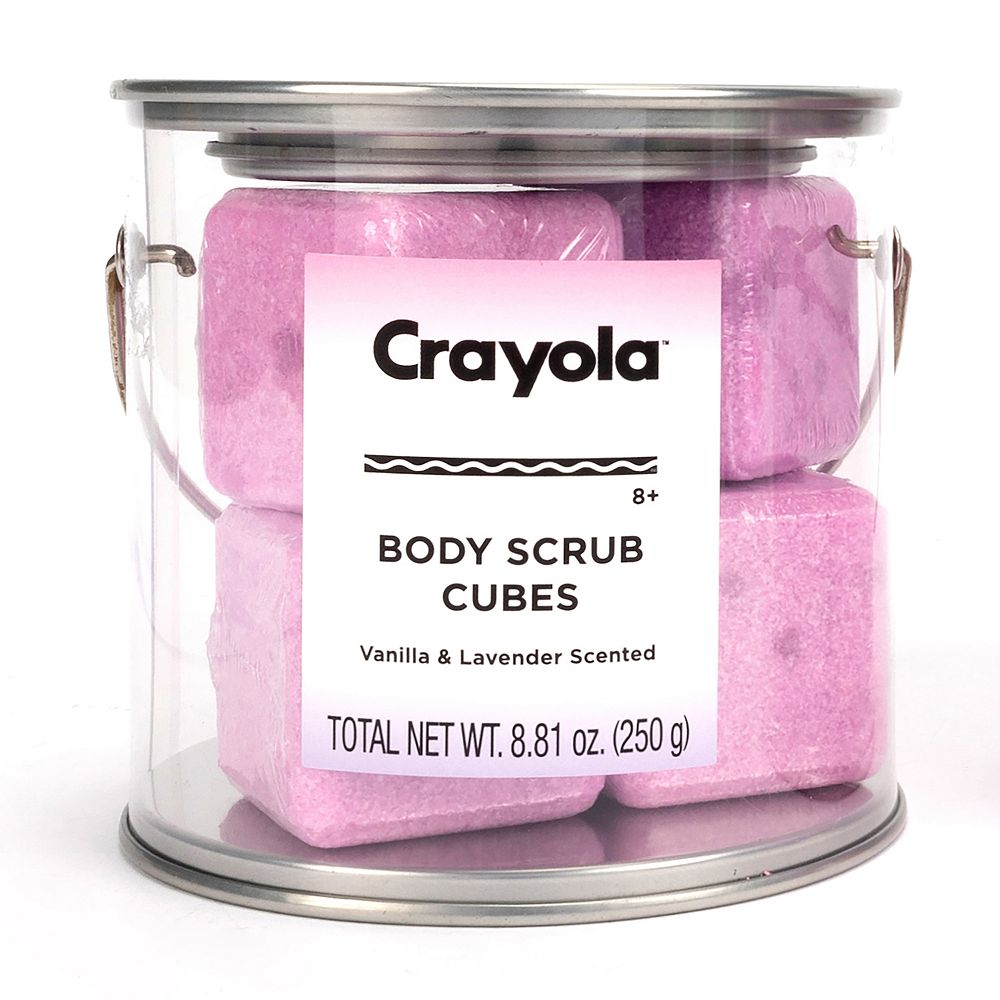 Crayola Body Scrub Cubes - Vanilla & Lavender