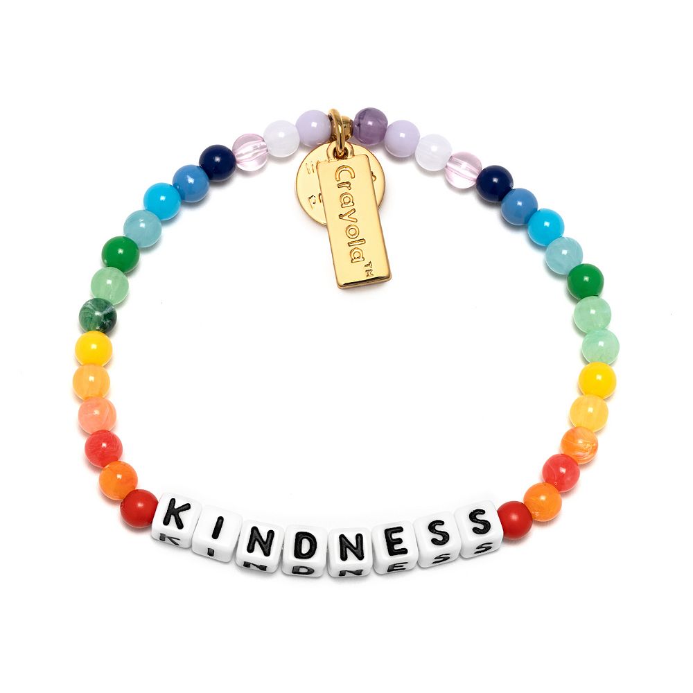 Crayola® x The Little Words Project "Kindness" Beaded Stretch Bracelet