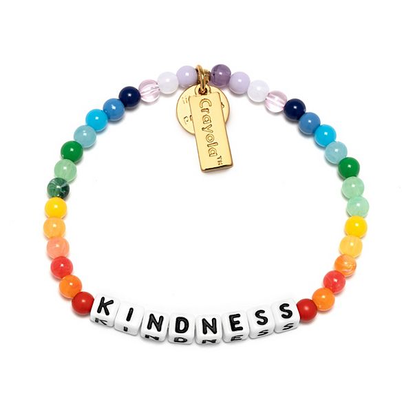 Crayola® x The Little Words Project "Kindness" Beaded Stretch Bracelet