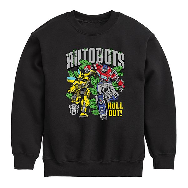 Boys 8-20 Transformers Autobots Crew Fleece Sweatshirt
