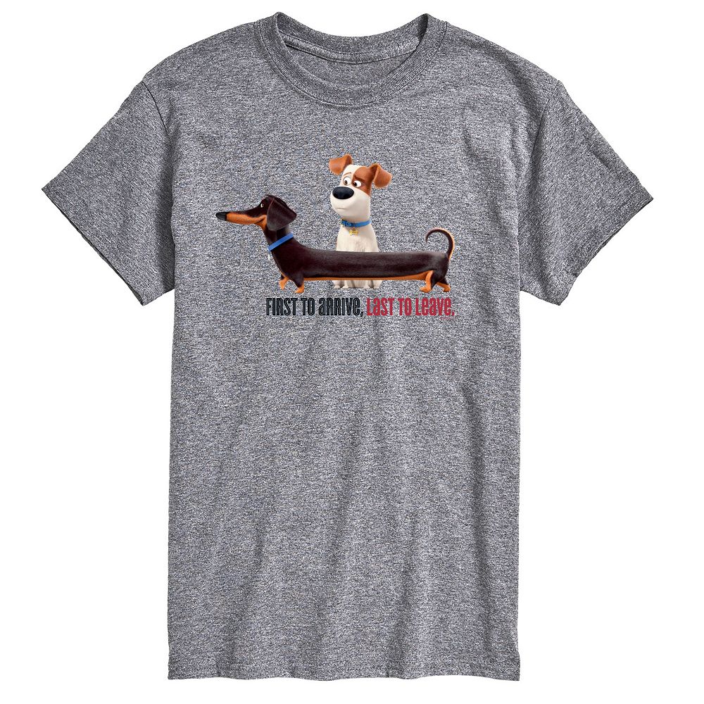 Men's The Secret Life of Pets First To Arrive Graphic Tee