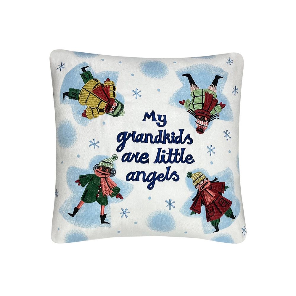 St. Nicholas Square® Angel Grandkids Mini Decorative Pillow