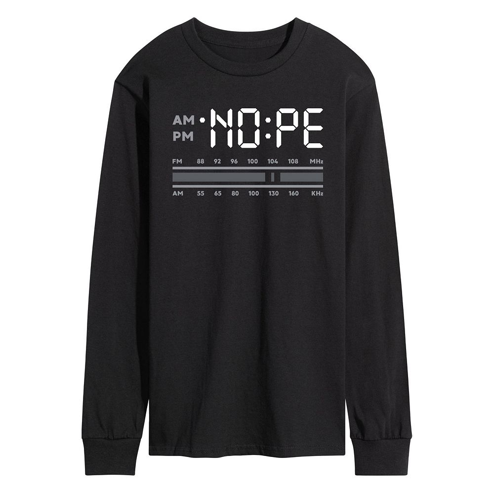 Men's Nope Long Sleeve Tee