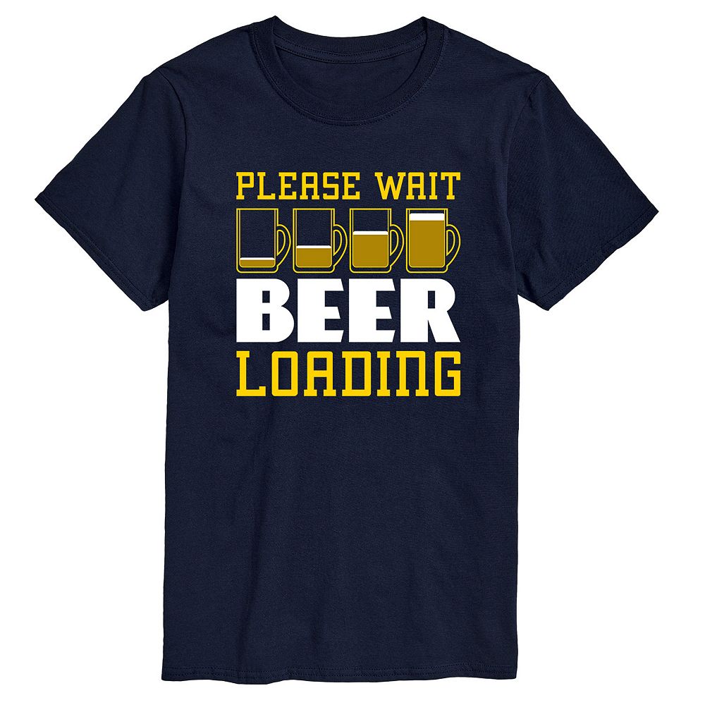 Men's Beer Loading Graphic Tee