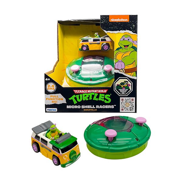Funrise Teenage Mutant Ninja Turtles Micro Shell Racers Donatello RC Racer
