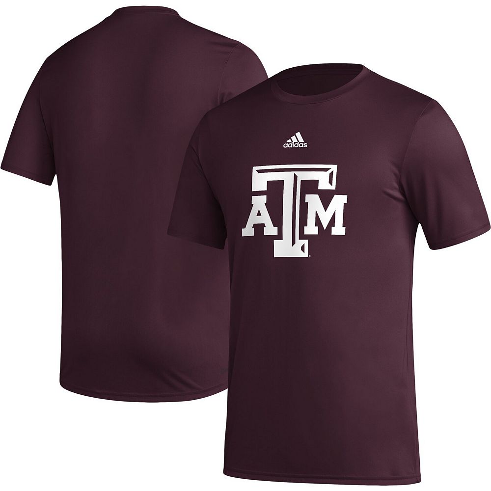 Men's adidas Maroon Texas A&M Aggies Basics Secondary Pre-Game ...