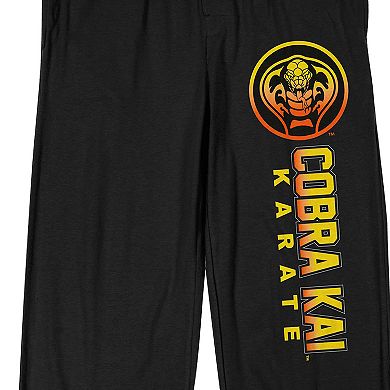 Men's Cobra Kai Karate Logo Pajama Pants