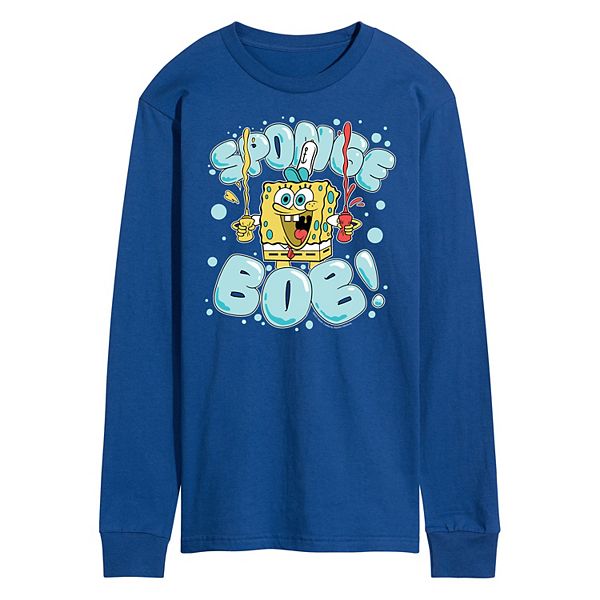 Men's Nickelodeon SpongeBob Squarepants Bubble Long Sleeve
