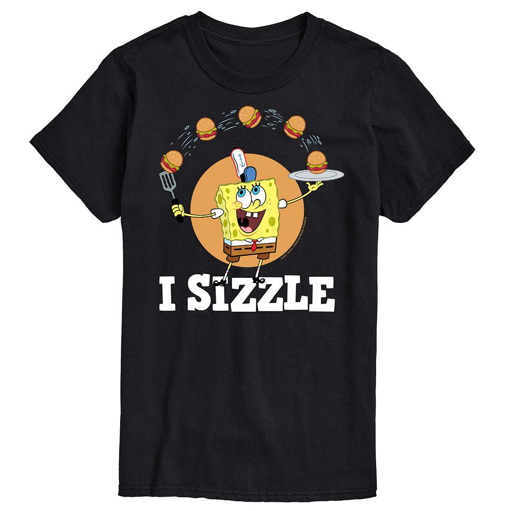 Men's Nickelodeon SpongeBob SquarePants I Sizzle Graphic Tee