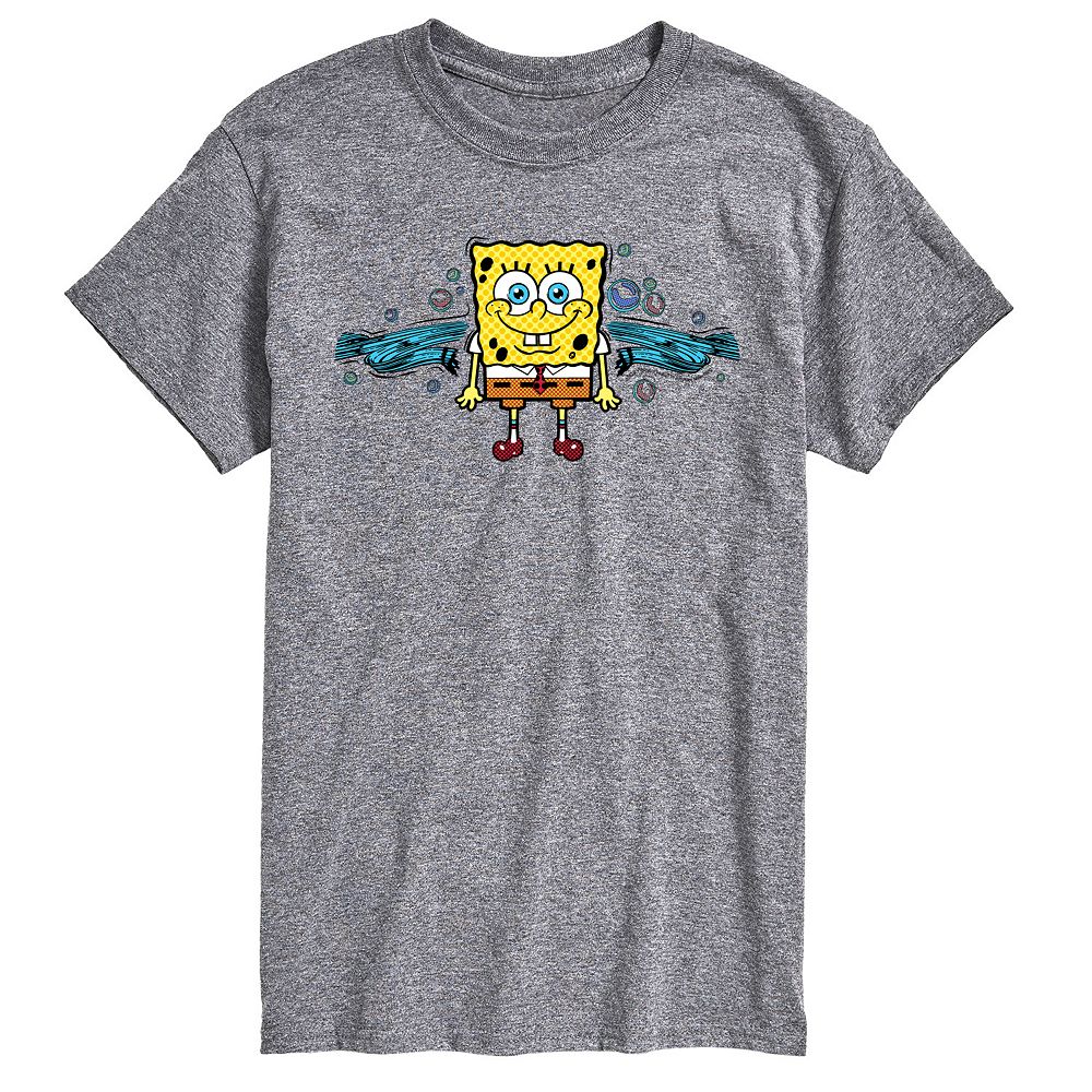 Men's Nickelodeon SpongeBob SquarePants Pattern Graphic Tee