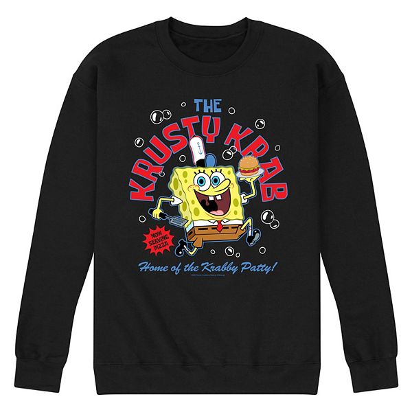 Men's Nickelodeon SpongeBob SquarePants Frusty Krab Fleece Sweatshirt