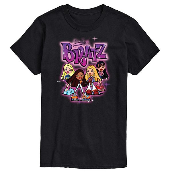 Big & Tall Bratz Doll Group Graphic Tee